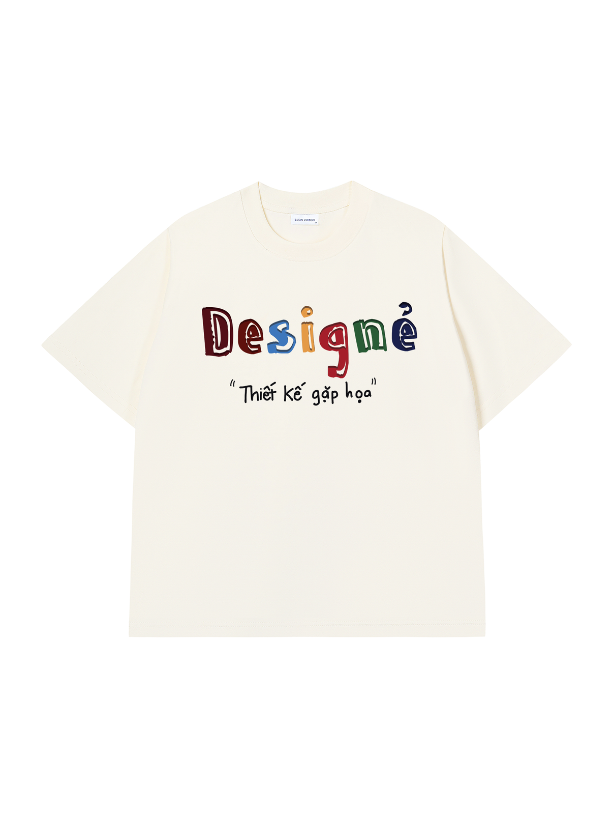 Áo Thun Designer Thiết Kế Gặp Họa – Luon Vuituoi