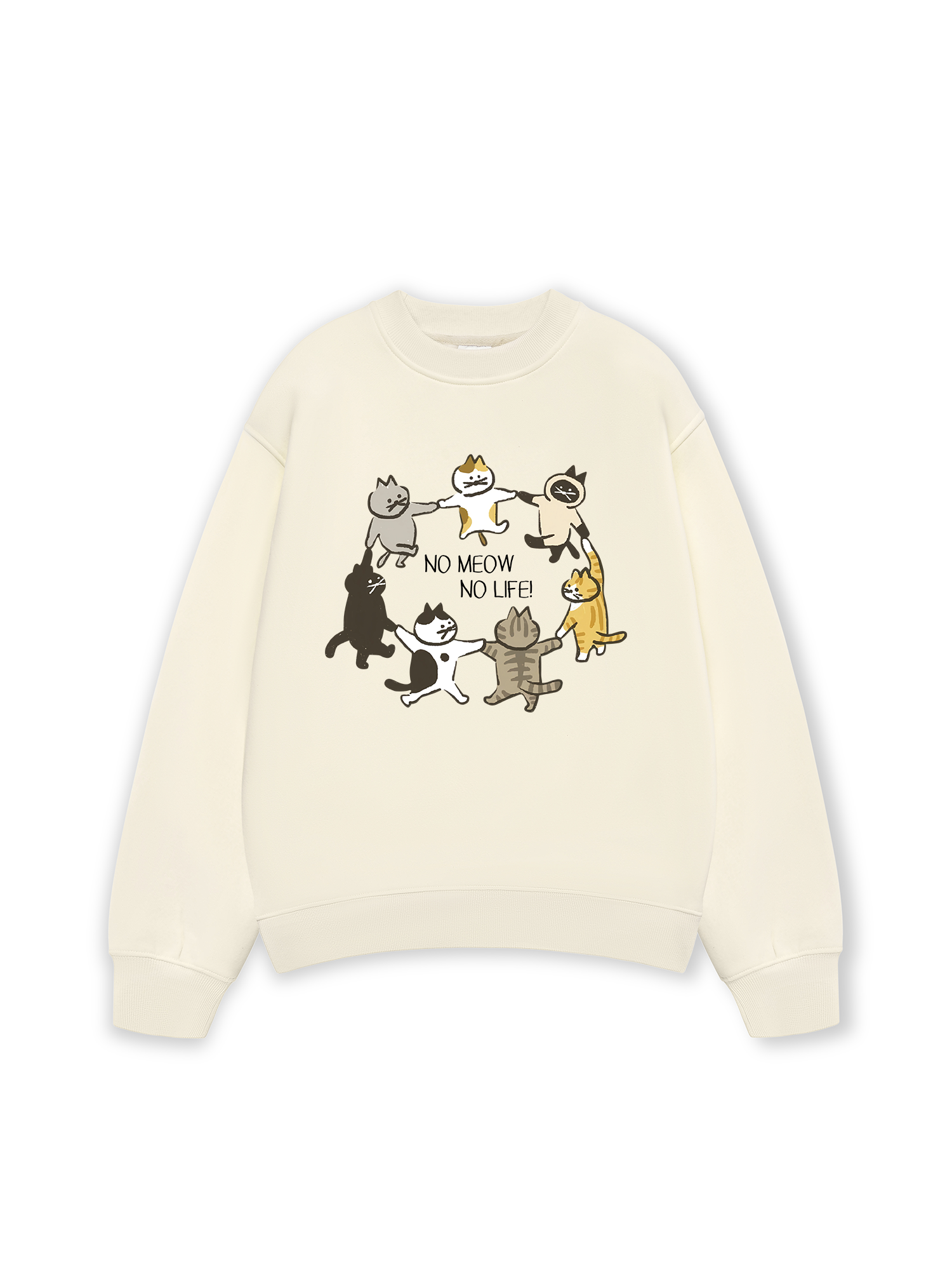No Meow No Life Sweater – Luon Vuituoi